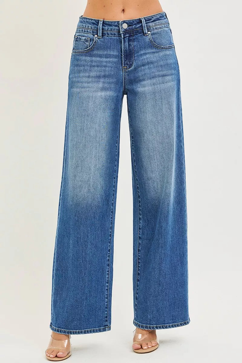 RISEN Slouchy Baggy Jeans with Pockets - Sydney So Sweet